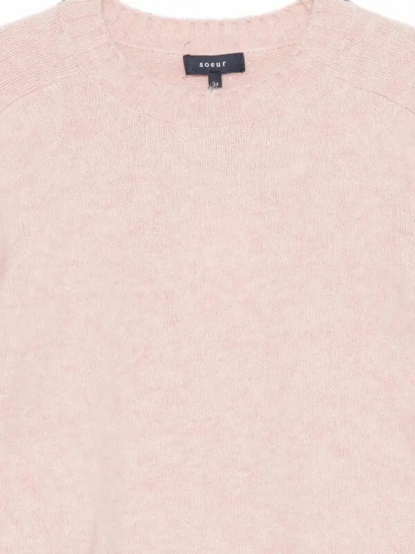 Soeur Crew-neck Knit Sweater