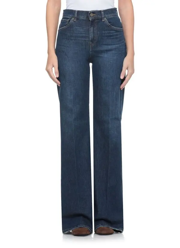 DONDUP Flared High-rise Jeans