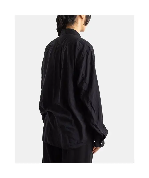 Comme Des Garçons Asymmetric Ruffle Shirt