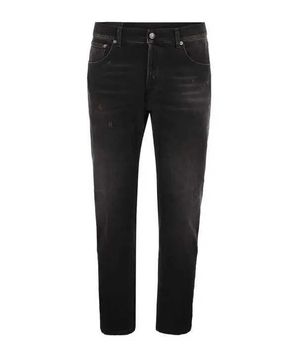 DONDUP Dian Slim Carrot Jeans - Black