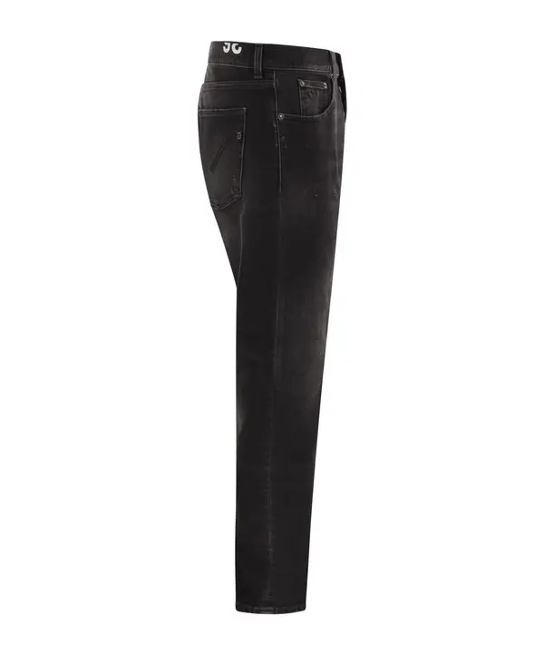 DONDUP Dian Slim Carrot Jeans - Black