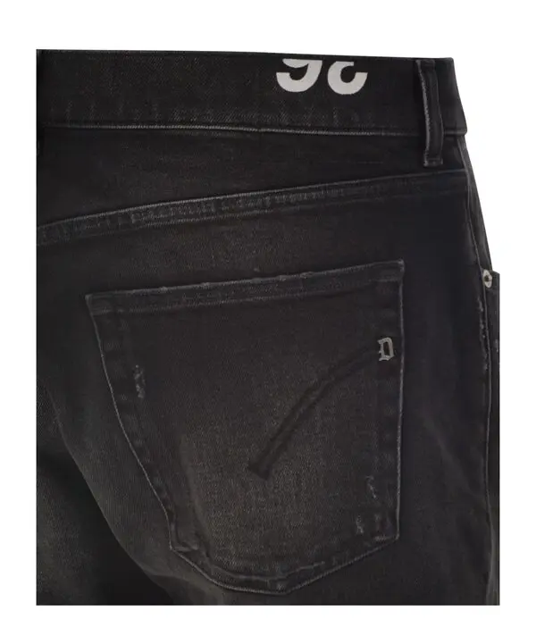 DONDUP Dian Slim Carrot Jeans - Black