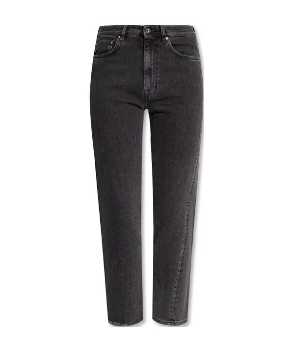 TOTEME Belt-looped Straight-leg Jeans