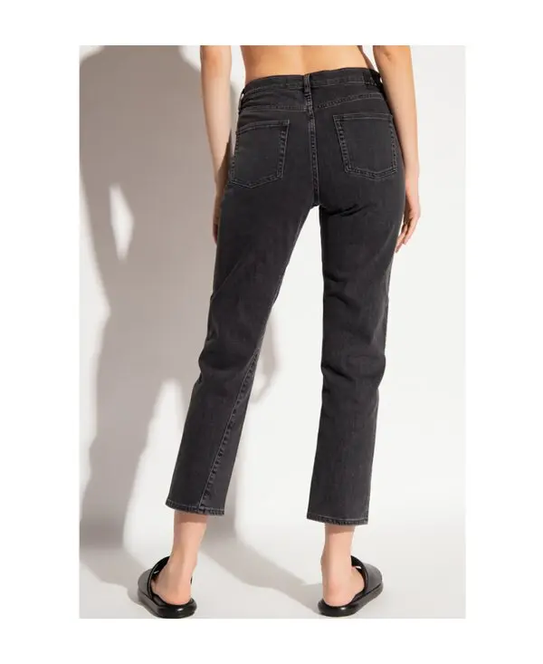 TOTEME Belt-looped Straight-leg Jeans