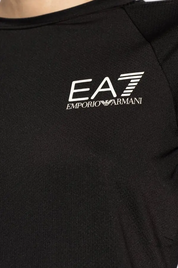 EA7 Logo-print T-shirt