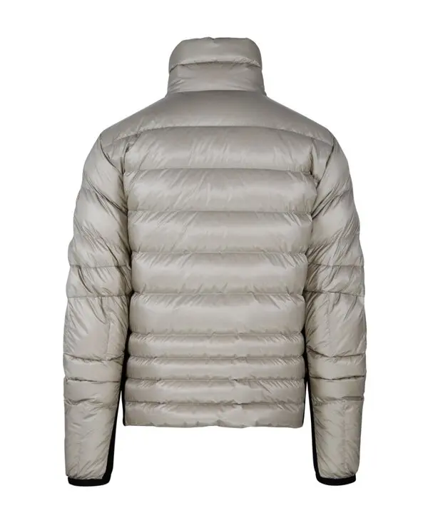 Moncler Canmore Logo Patch Down Jacket