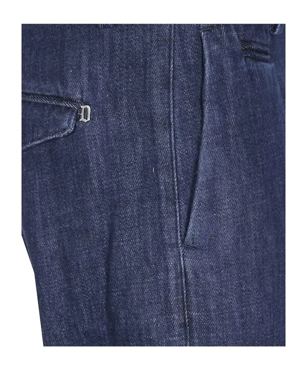 DONDUP Slim Cuffed Jeans