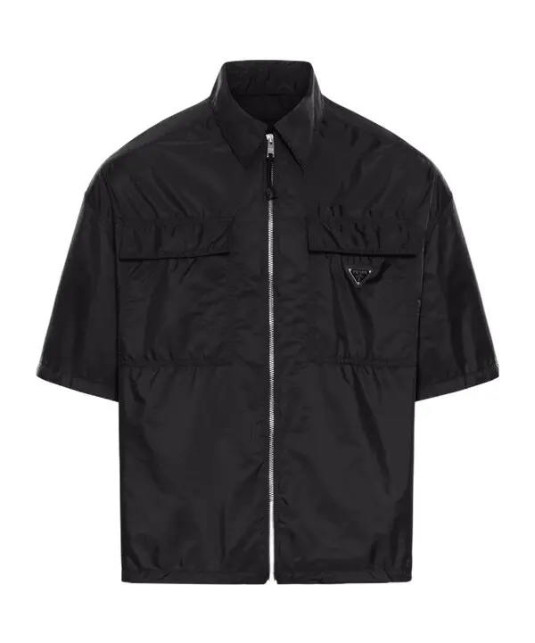 Prada Re-nylon Short-sleeved Shirt