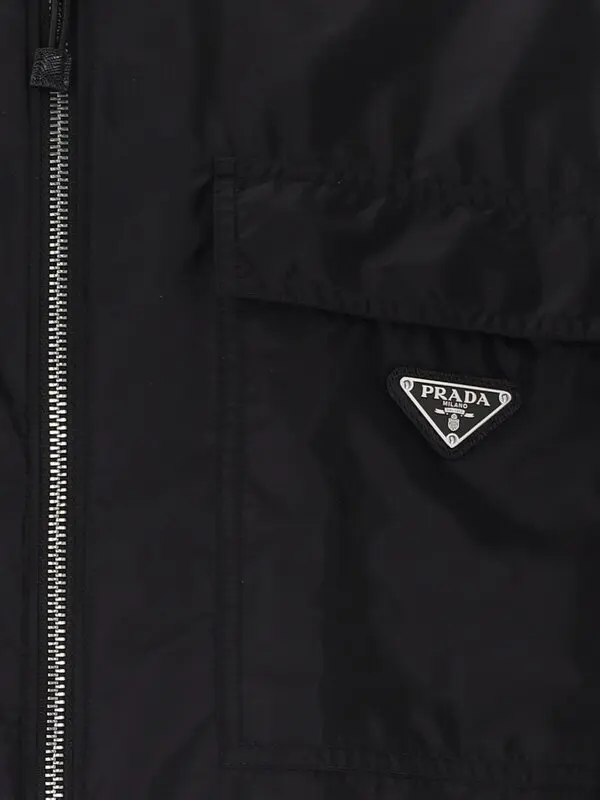 Prada Re-nylon Short-sleeved Shirt