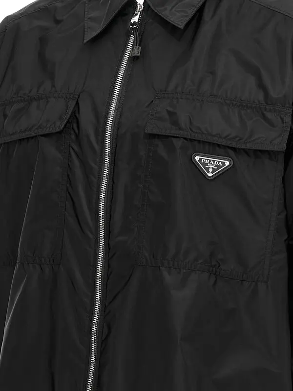 Prada Re-nylon Short-sleeved Shirt