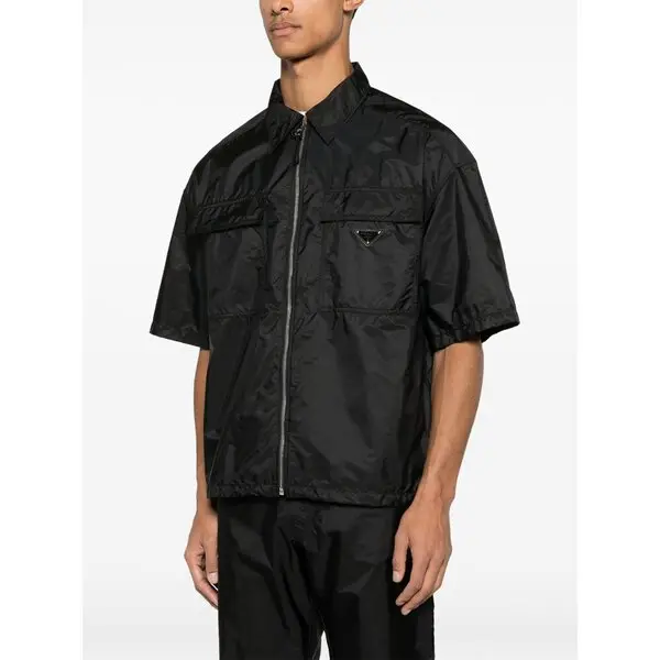 Prada Re-nylon Short-sleeved Shirt