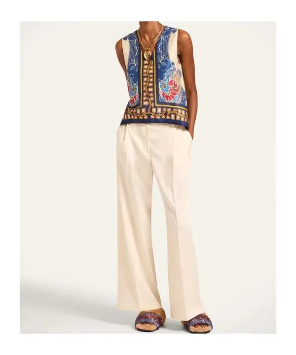 La DoubleJ Scala V-neck Top