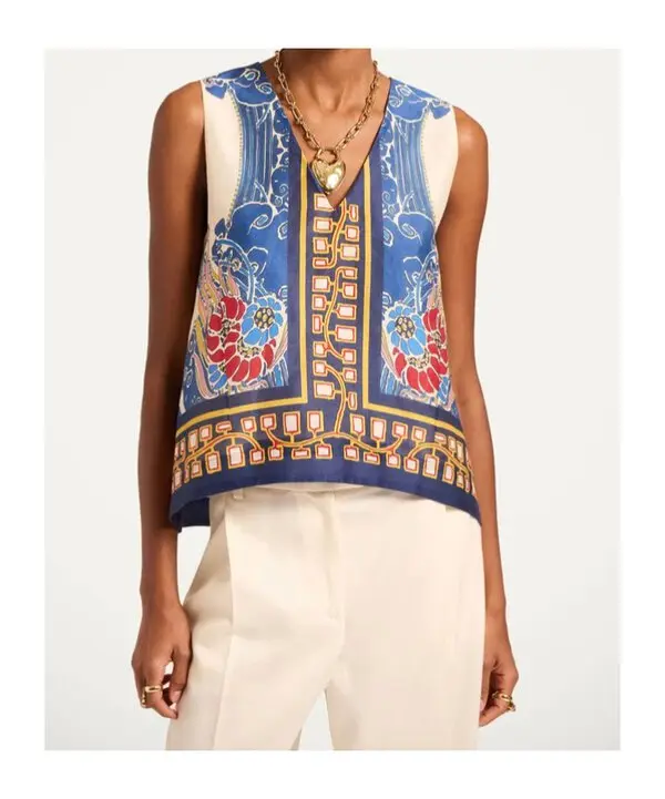 La DoubleJ Scala V-neck Top