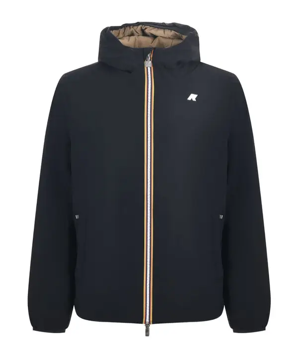 K-WAY Jack Reversible Hooded Down Jacket