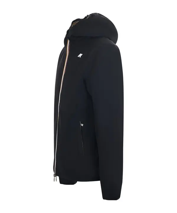 K-WAY Jack Reversible Hooded Down Jacket