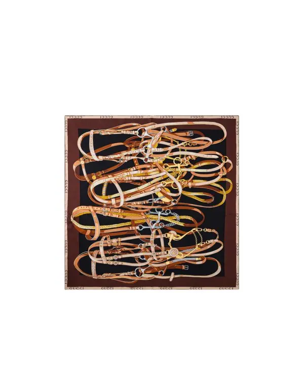Gucci Belt-print Scarf