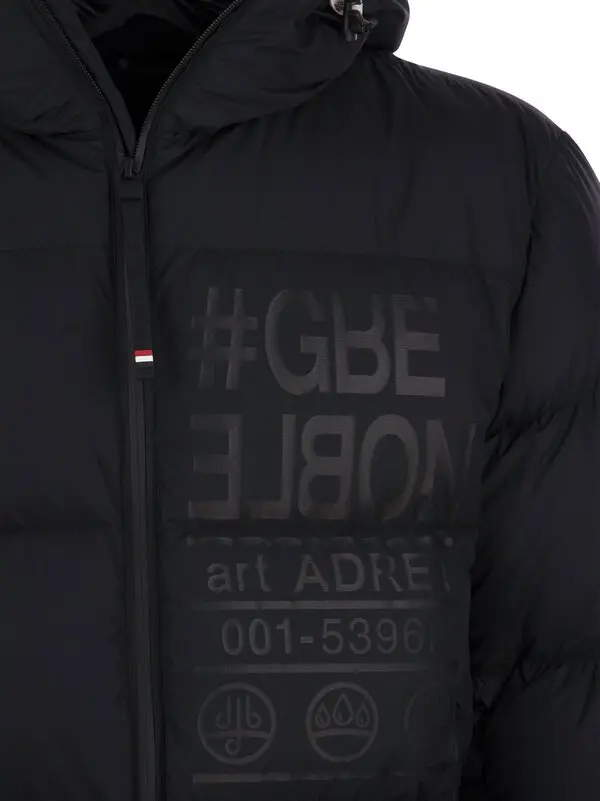 Moncler Adret Logo Printed Padded Jacket