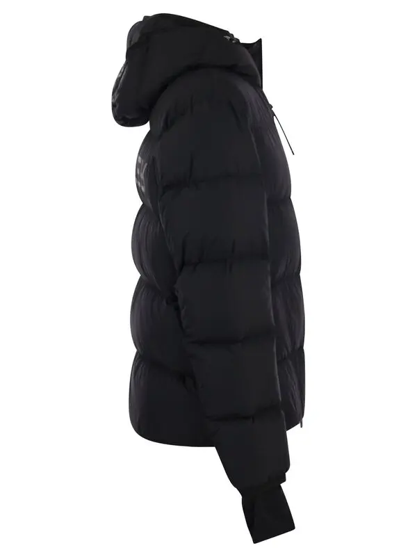 Moncler Adret Logo Printed Padded Jacket