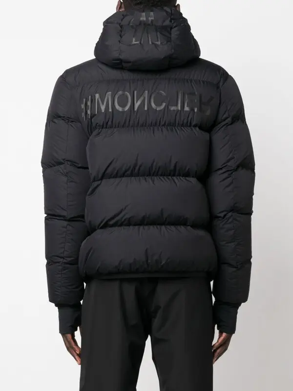 Moncler Adret Logo Printed Padded Jacket