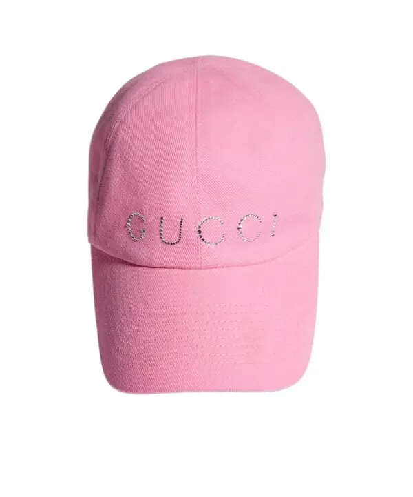 Gucci Canvas Baseball Hat With Print
