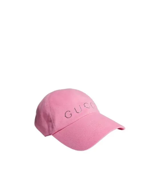 Gucci Canvas Baseball Hat With Print