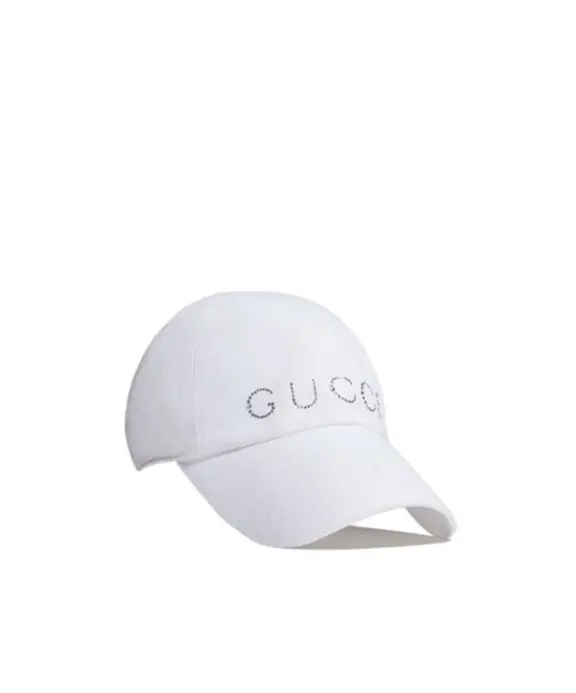 Gucci Logo Embroidered Baseball Cap
