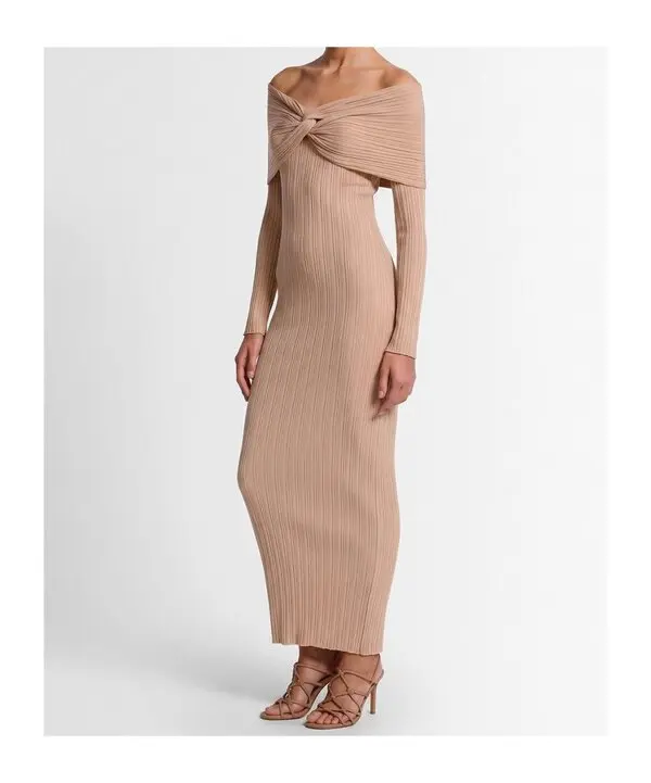Giuseppe Di Morabito Cotton Blend Long Dress