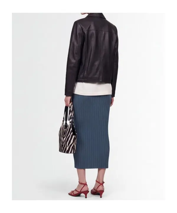 Giuseppe Di Morabito Ribbed Knit Skirt With Draped Sash