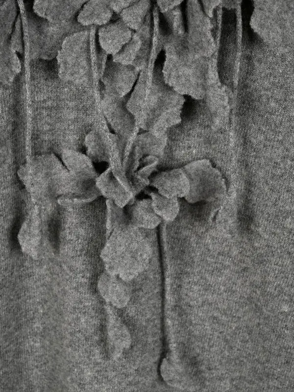 Alberta Ferretti Appliqué Knitted Dress