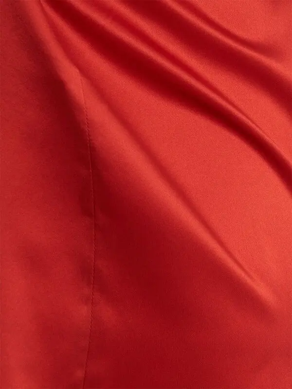 Giuseppe Di Morabito Silk Short Dress