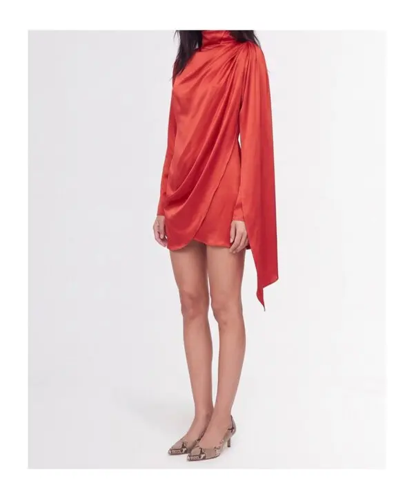 Giuseppe Di Morabito Silk Short Dress