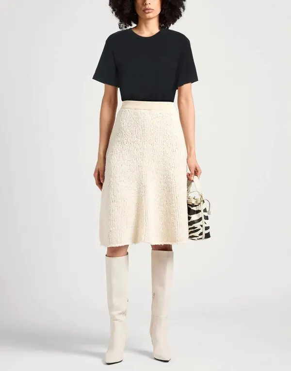Isabel Marant Étoile Crew Neck Cotton T-shirt With Debossed Logo
