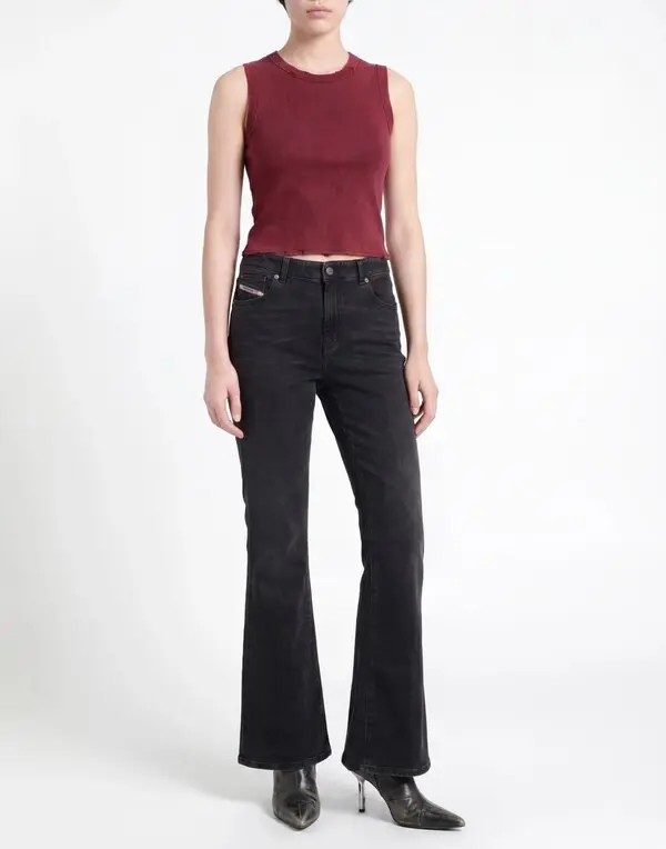DIESEL® Flare Denim Jeans - Black