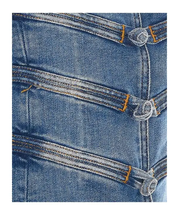 Liu Jo Jacket In Denim With Alamari