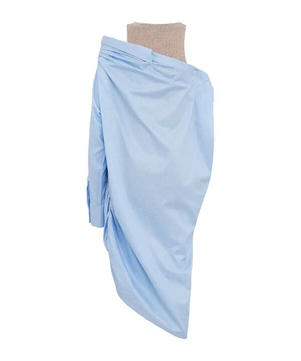 Giuseppe Di Morabito Cotton Short Dress