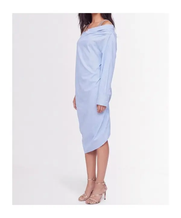 Giuseppe Di Morabito Cotton Short Dress