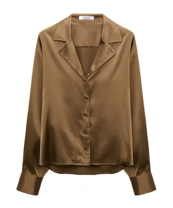 Dorothee Schumacher V-neck Long-sleeve Shirt