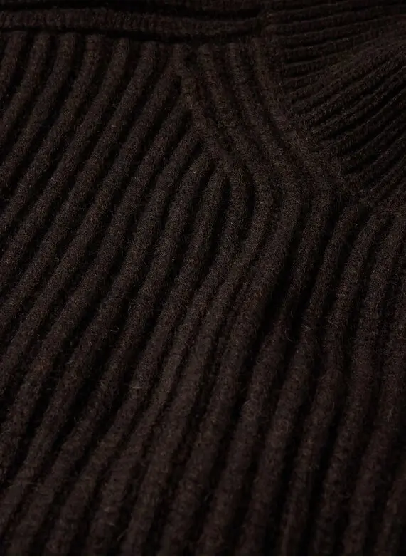 Soeur Half-turtleneck Ribbed Sweater