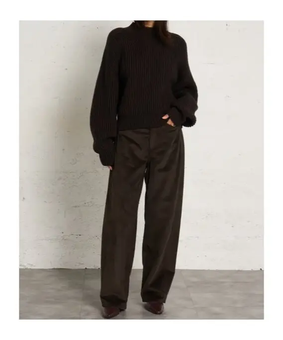 Soeur Half-turtleneck Ribbed Sweater