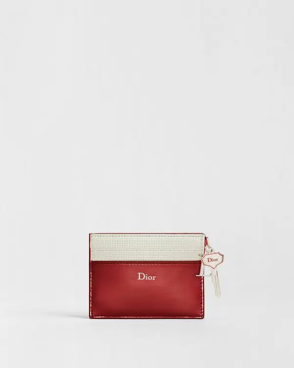 Dior Saddle Freesia Card Holder