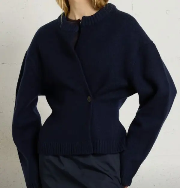 Soeur Single-button Knit Cardigan