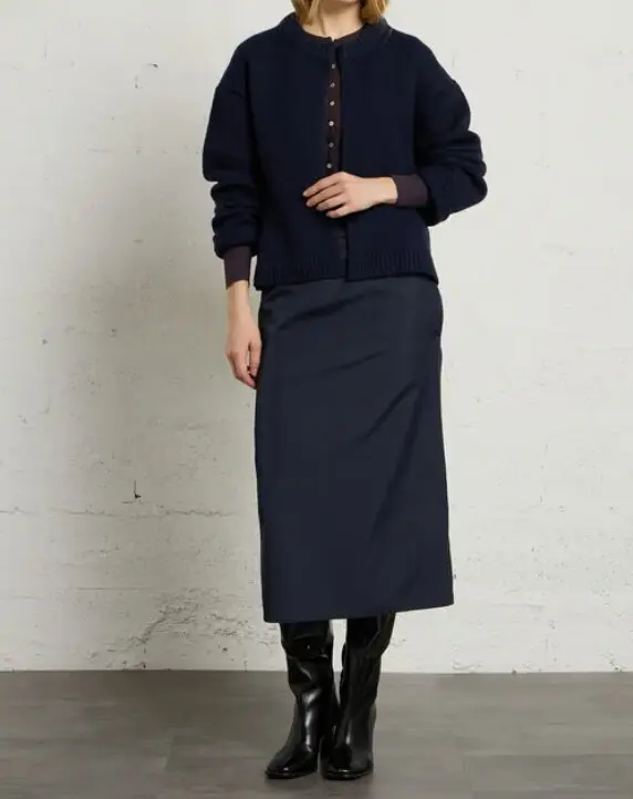Soeur Single-button Knit Cardigan