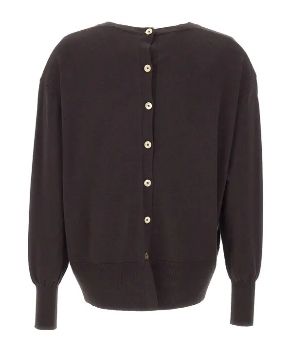 KAOS Button-back Knitted Sweater