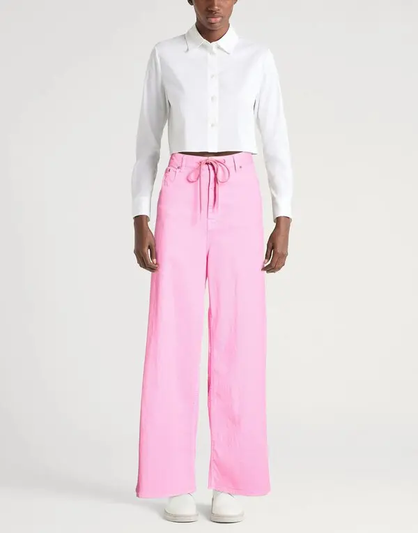 MAISON MARGIELA Drawstring Waist Wide-leg Jeans