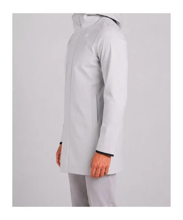 K-WAY Marlyn Hooded Logo-patch Coat