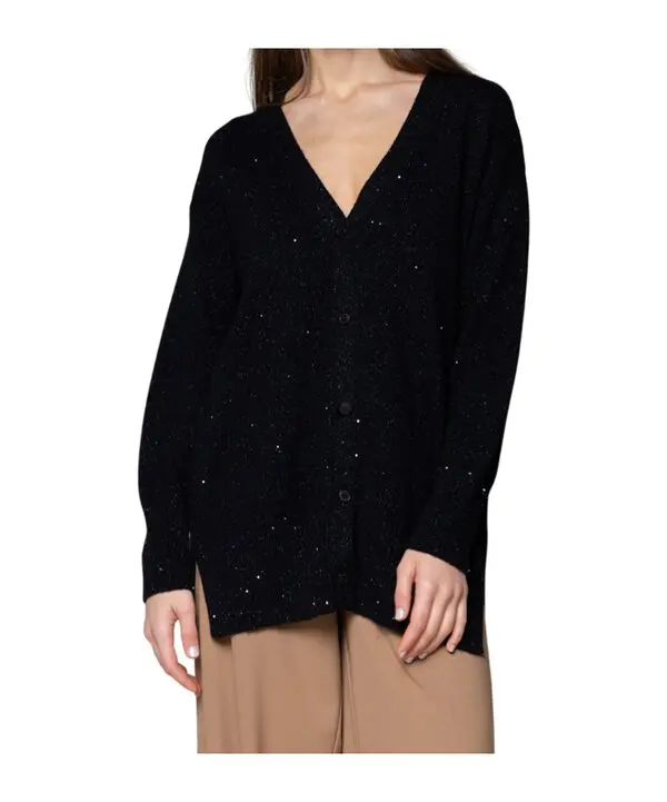 KAOS Long-sleeved Knitted Cardigan