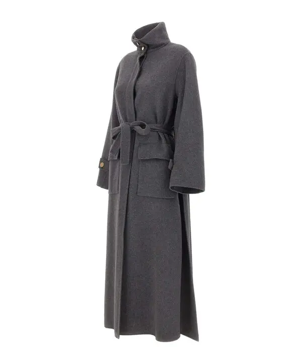 KAOS Belted Longline Coat