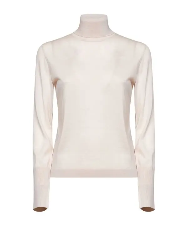 KAOS Mock-neck Knitted Sweater