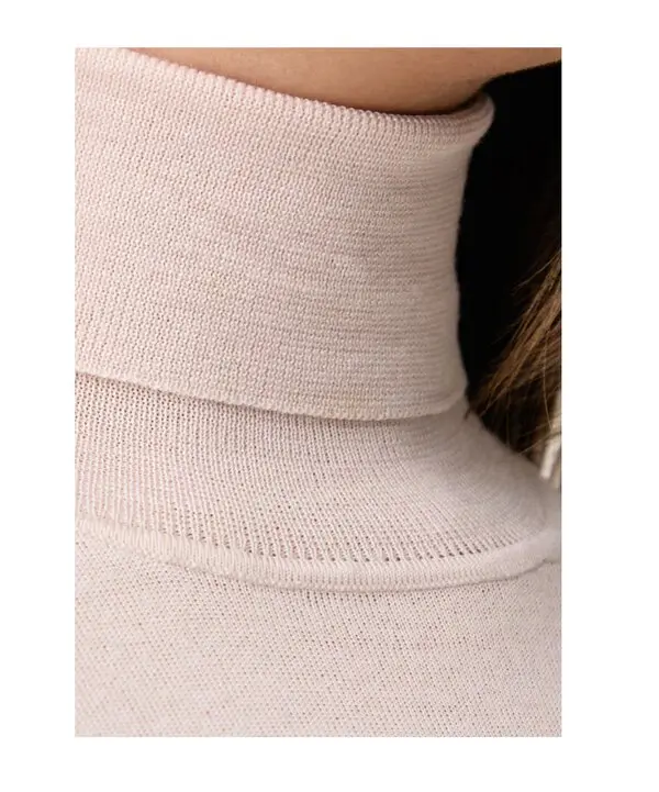KAOS Mock-neck Knitted Sweater