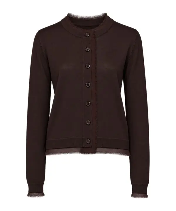 KAOS Long-sleeved Button-down Cardigan